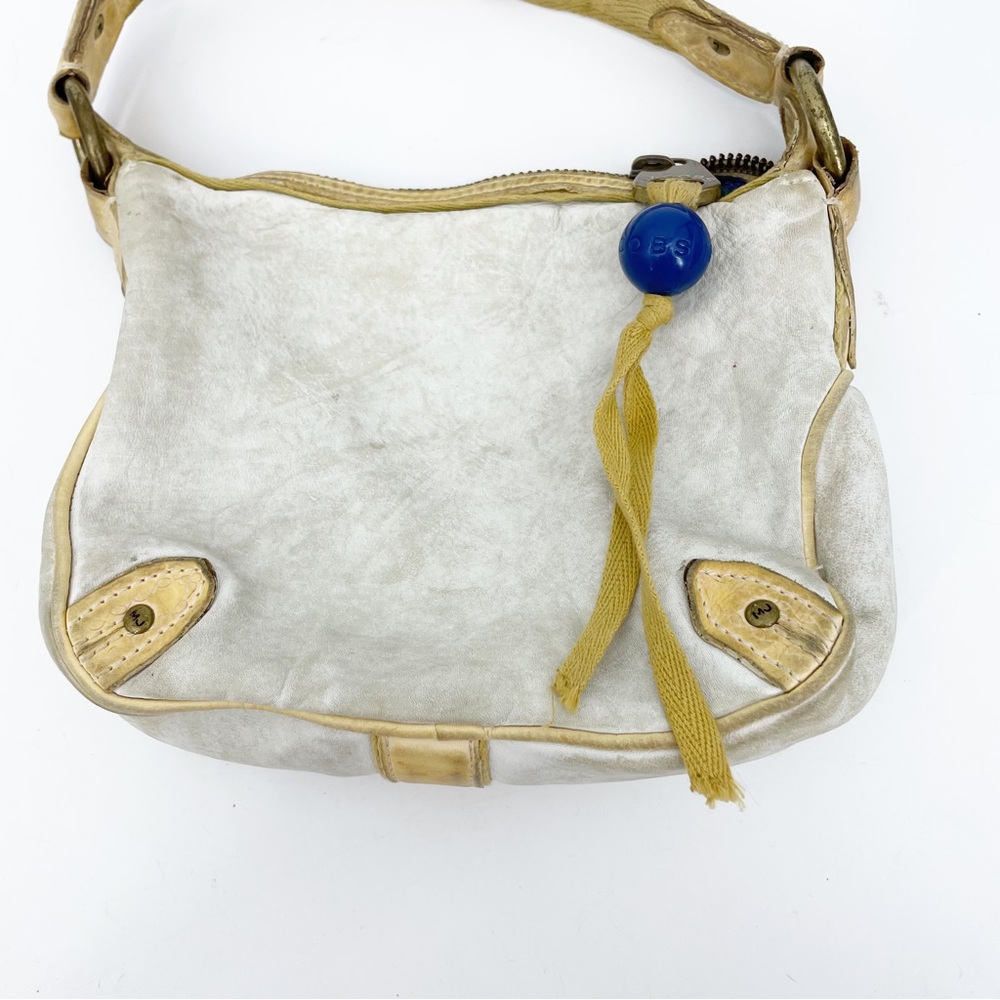 Marc Jacobs Vintage Distressed Leather Shoulder Bag P… - Gem